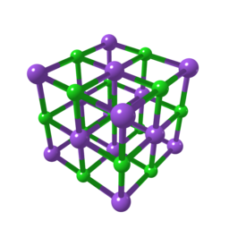 Augment | NaCl from cif - 3D model